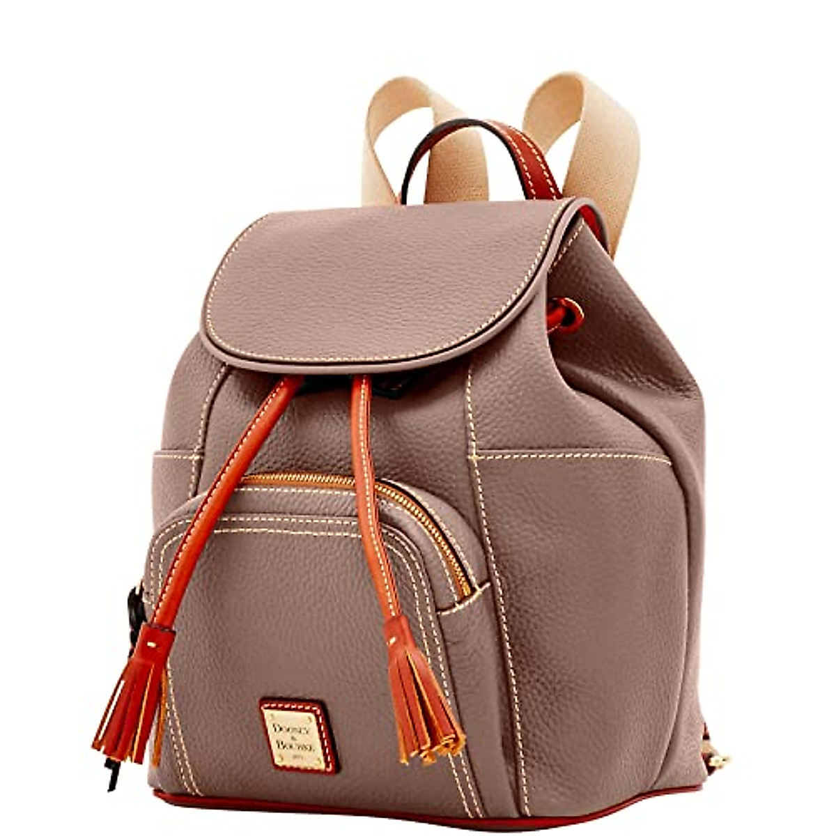 Dooney & Bourke Handbag, Pebble Grain Medium Murphy Backpack - Elephant