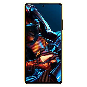 Xiaomi Poco X5 PRO 5G + 4G Volte Global Unlocked 128GB + 6GB GSM 6.67" 108 mp Triple Camera (ONLY Tmobile Mint Tello USA Market) + (Car Fast Car 51W Charger Bundle) (Yellow)
