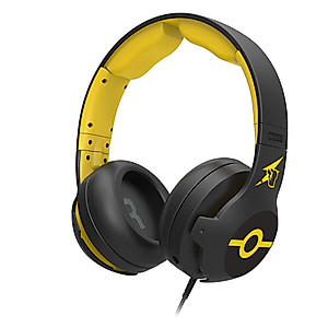 HORI Gaming Headset (Pikachu COOL) for Nintendo Switch & Switch Lite - Officially Licensed by Nintendo & Pokemon Company International - Nintendo Switch