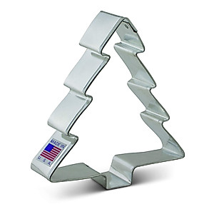 Christmas Tree Cookie Cutter 4" Made in USA by Ann Clark