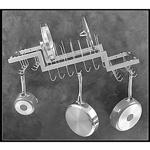 Zojila Ladakh Pot and Lid Wall Mount Rack