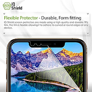 IQ Shield Screen Protector Compatible with LG Wing (2-Pack) Anti-Bubble Clear Film