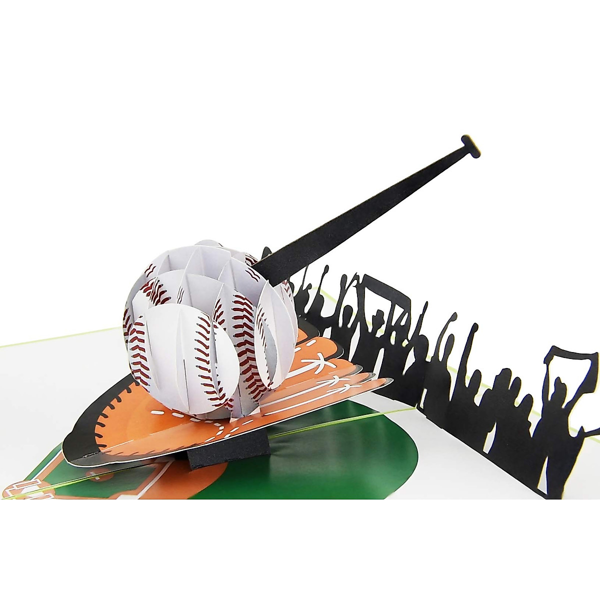 Teabug Cards Sports Themed Pop-Up Cards (baseball)