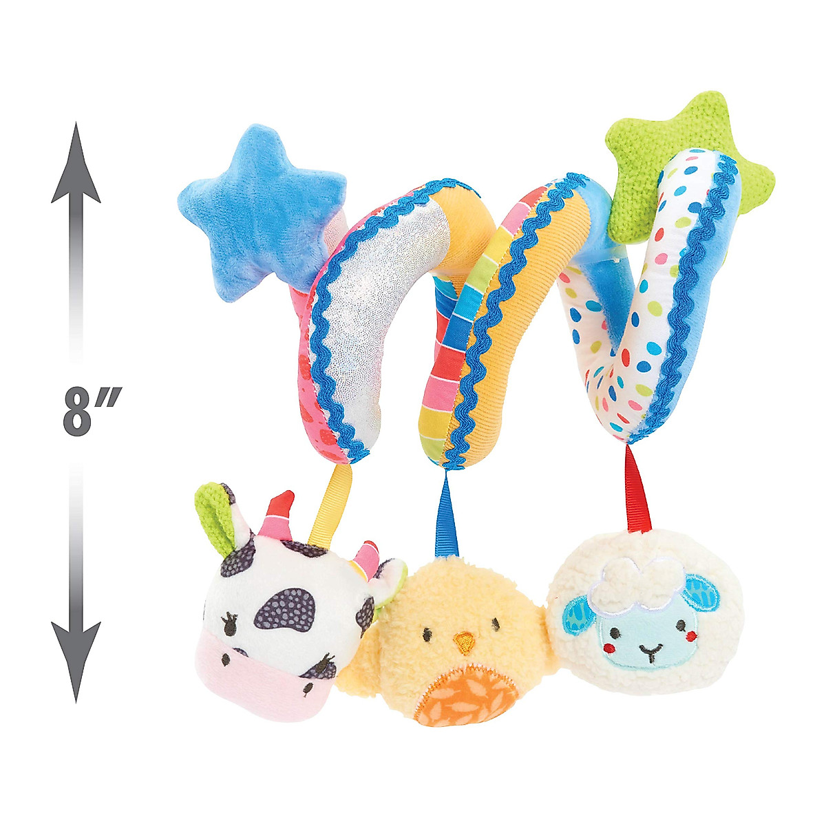 Early Learning Centre Blossom Farm Spiral Wrap Around, Stimulates Senses, Hand Eye Coordination, Kids Toys for Ages 0+, Amazon Exclusive