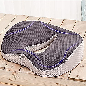 gyp Seat Cushion, Simplicity Tailbone Cushion Memory Foam Rebound Coccyx Cushion Ergonomic Posture Seat Pads Cushion Chair Pad Orthopedic Seat Cushion