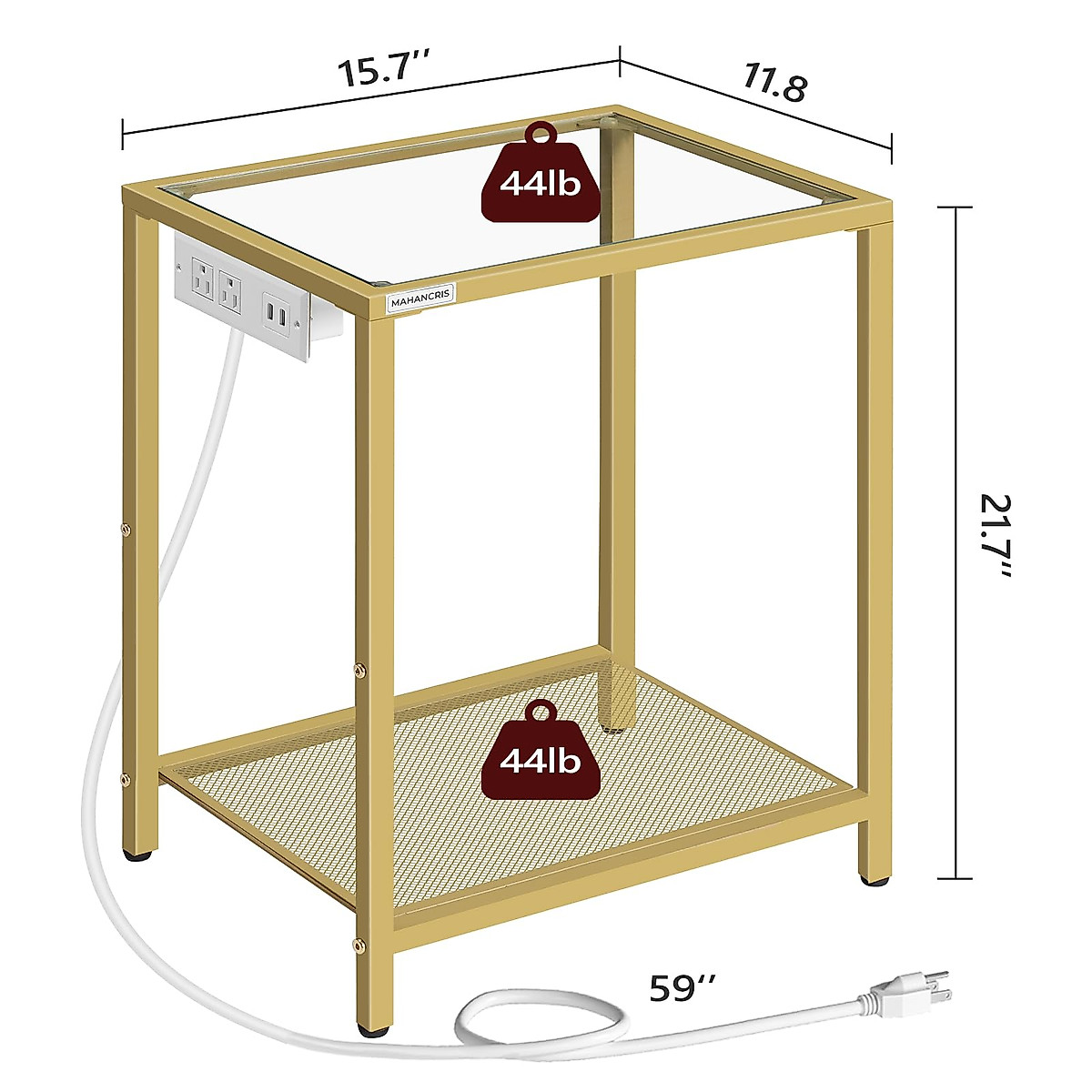 MAHANCRIS End Table ETJ24K01S2
