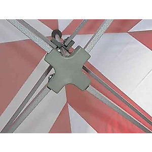 Impact 10' x 10' Pop Up Canopy Tent with Sidewalls, Commercial Grade Steel Frame, Includes 4 Sidewalls, Weight Bags and Rollerbag, Royal Blue