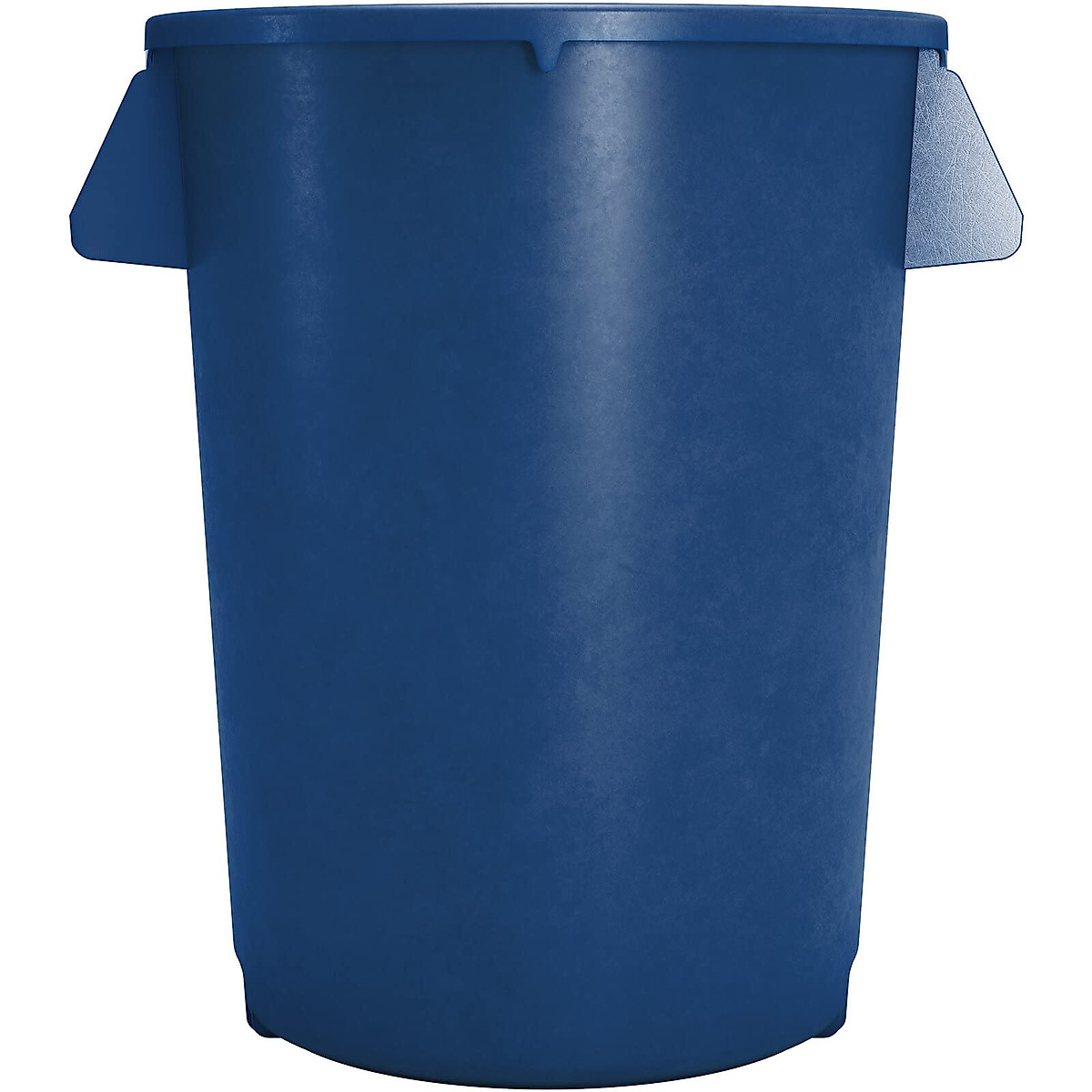 SPARTA Bronco Waste Bin Container, Trash Can, (Lids Sold Separately), Polyethylene, 32 Gallons, Blue, (Pack of 4)