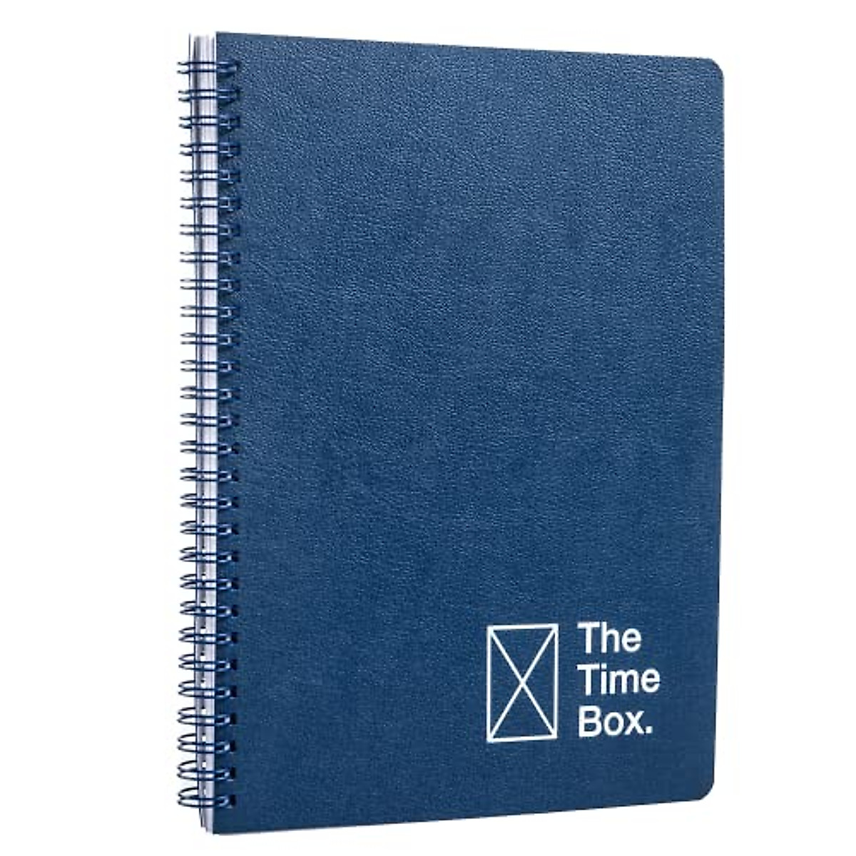 The Time Box Daily Management Notebook - Time Blocking To Do List Planner, Brain Dump Agenda, Blank Hourly Personal Organizer Notepad for Work 140 Undated Pages 7" x 10"