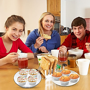 Baking Cups Cupcake Liner, 150 Pack Aluminum Foil Cupcake Pan 4 Ounce Muffin Liners Pudding Liners Holders (150)