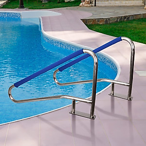54" x 36" Pool Handrail - Sturdy and Safe Swimming Pool Stair Handle for Easy Access