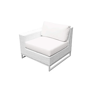 TK Classics Miami Seating Patio Furniture, Sail White