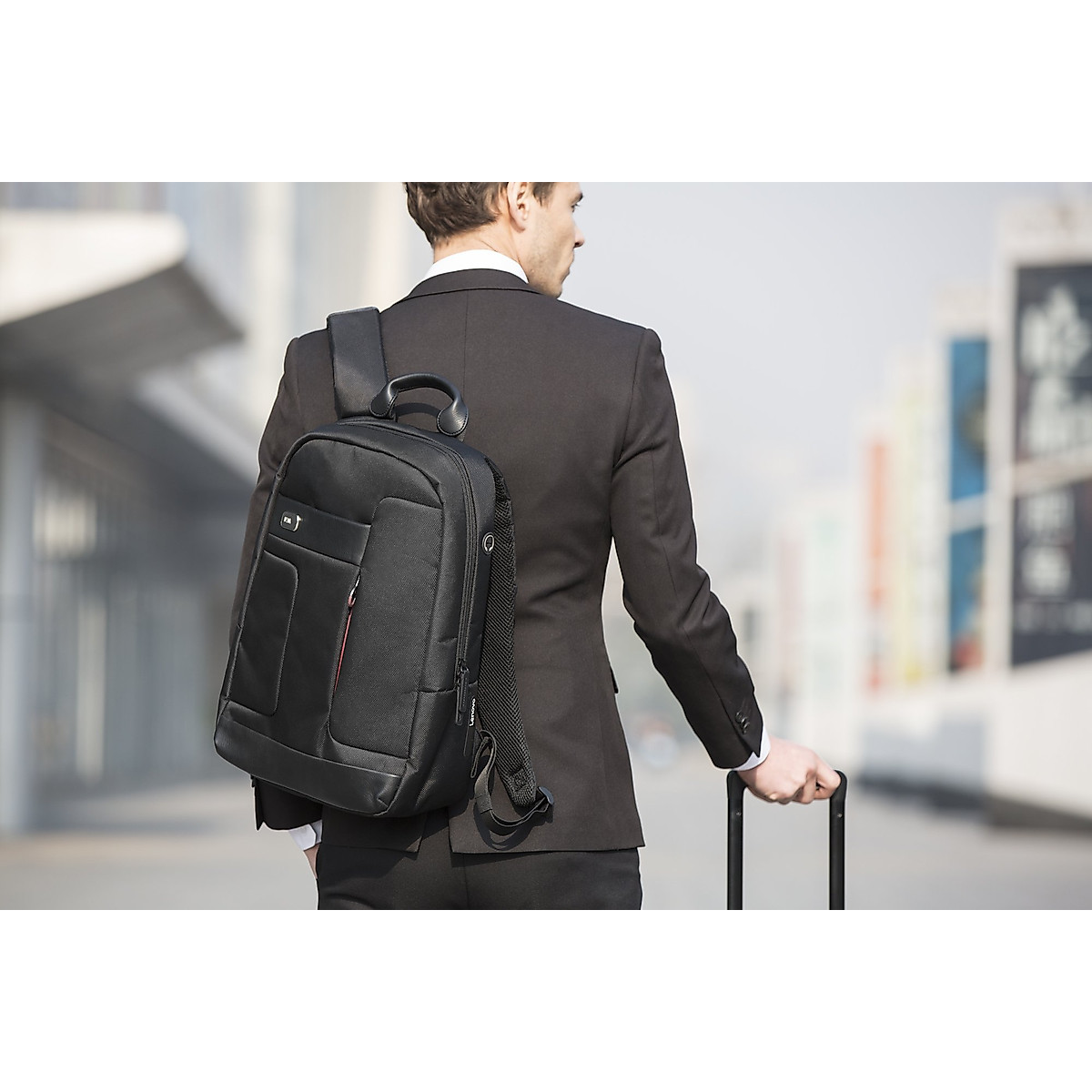 Lenovo 15.6" Laptop Backpack by NAVA - Black (GX40M52024),Classic Backpack - Black