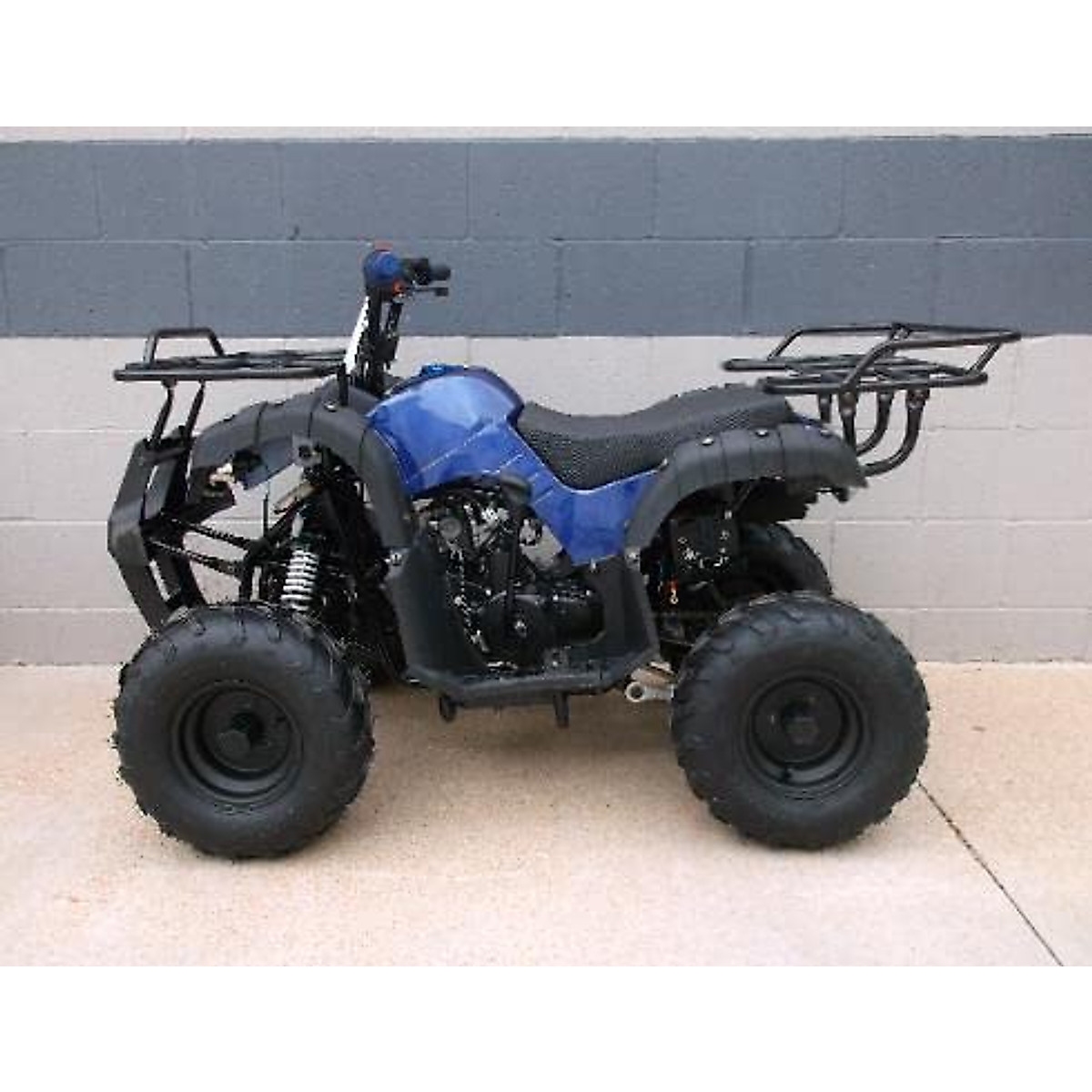 Coolster 3125R New SPIDER 125CC Kids ATV Fully Auto with Reverse ARMY BLUE
