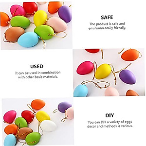 NOLITOY DIY Egg 24pcs Easter Eggs Blind Bag Toys Artificiales Para DIY Gift Artificial Egg DIY Drawing Egg Easter Eggs Surprise Toys Decor Egg Ornament Egg DIY Egg Child Food