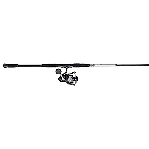 PENN Pursuit IV Spinning Reel and Fishing Rod Combo, Black/Silver, 4000 Reel Size - 7' - Medium - 2pc