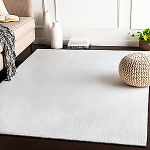 Mark&Day Area Rugs, 5x7 Farnham Modern White Area Rug, White Carpet for Living Room, Bedroom or Kitchen (5' x 7'6")