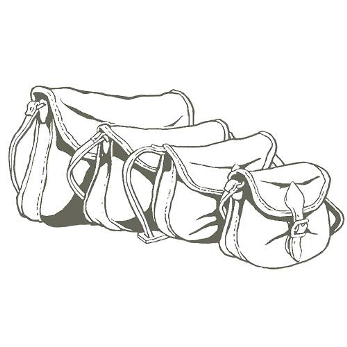 Frost River Shell Bag 562-N - Large, Heritage Black