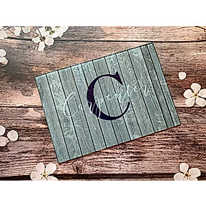 Personalized Tempered Glass Cutting Board Wedding Gift from The Painted Pug | Custom Anniversary Gift for Couples | Customized Housewarming Real Estate Gift Idea
