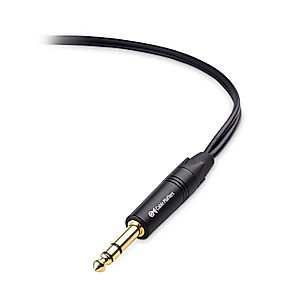 Cable Matters 6.35mm TRS to Dual TS Insert Cable (1/4 TRS to 2 TS Cable) - 6 Feet