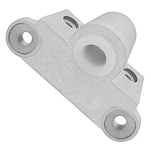 ISURE MARINE 2Pcs Aluminum Boat Oar Lock Sockets Rowboat Fishing Duck Jon Boat Right Angle Gunwale Style