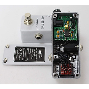 Moskyaudio Mini Obsessive Overdrive Effect Pedal with True Bypass Switch
