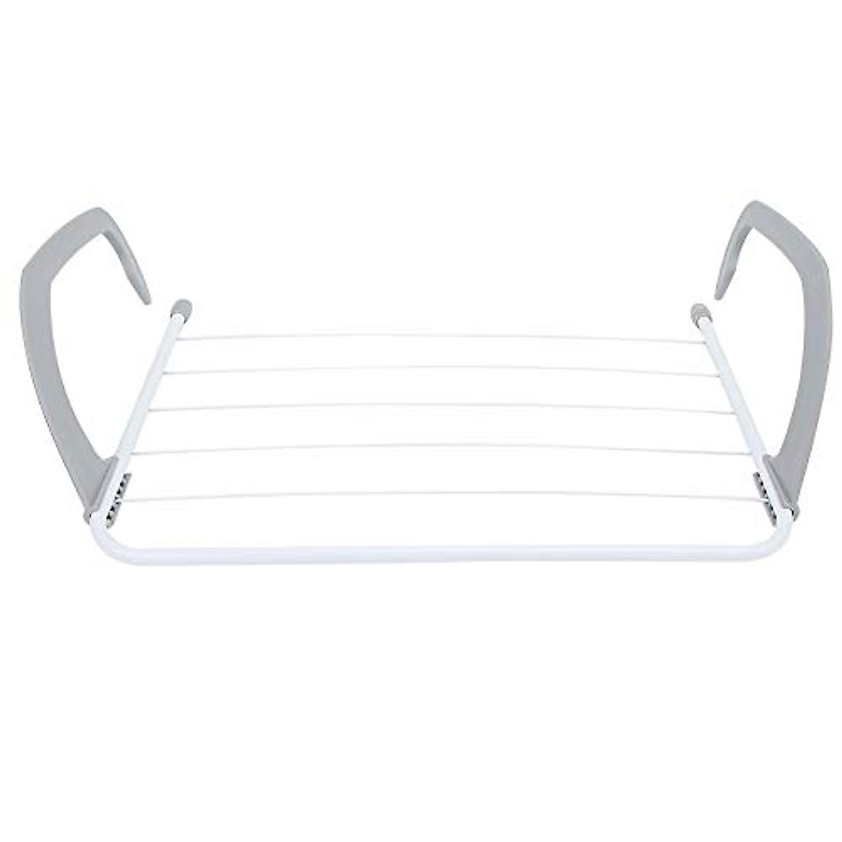 TOPINCN Balcony Retractable Folding Clothes Drying Rack Foldable Clothes Hanger for Indoor Outdoor Space Saver Racks