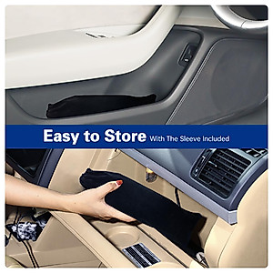 Car Windshield Sun Shade Umbrella - Foldable Car Umbrella Sunshade Cover UV Block Car Front Window (Heat Insulation Protection) for Auto Windshield Covers Trucks Cars (Large)