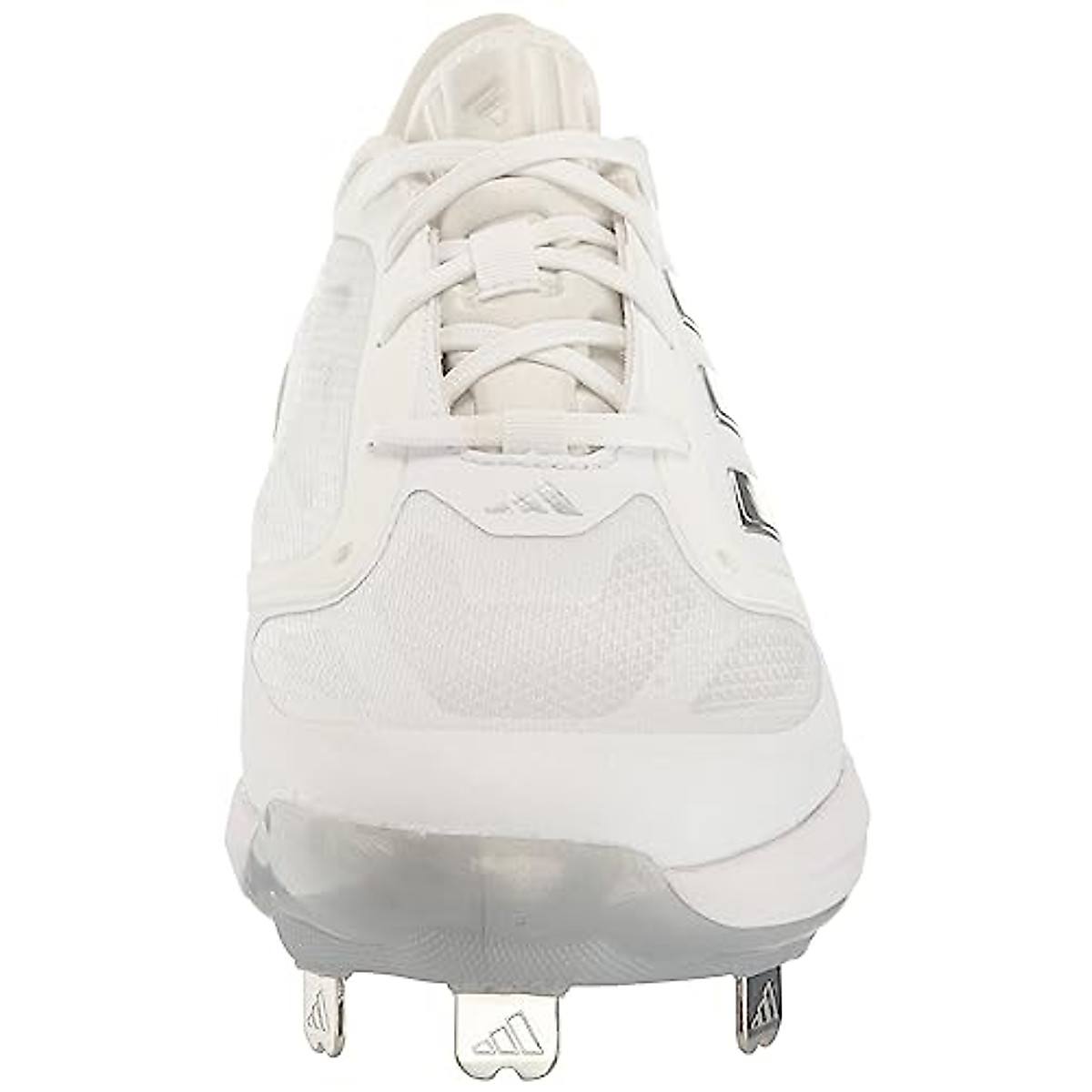 adidas womens Adizero Purehustle 3 Elite White/Silver Metallic/Silver Metallic 9