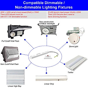 OSTEK 20W LED Emergency Driver 100-247V AC, 175V DC Rechargeable Emergency Light Backup Battery, UL Listed, 5-Year Warranty, Emergency Time 90 Min Power Suply for Panel Light, Linear Light (1-Pack)
