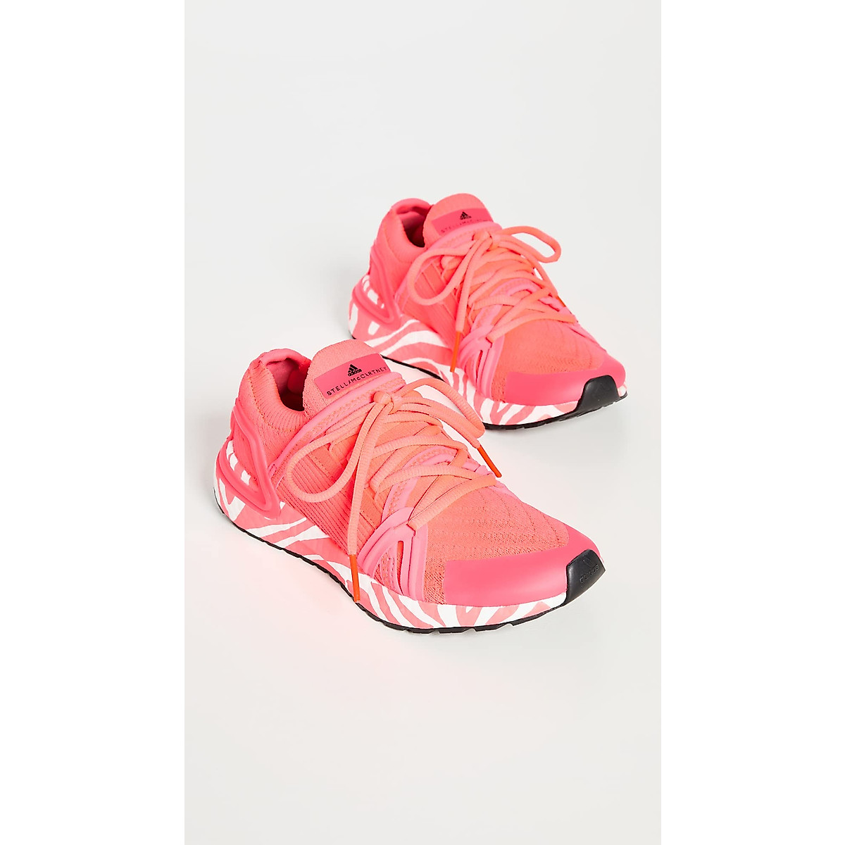 adidas by Stella McCartney Women's Asmc Ultraboost 20 Graphic Sneakers, Turbo/Turbo/Actora, 7 Medium US