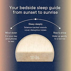 Hatch Restore 2 | Sunrise Alarm Clock | Sound Machine | Bedside Dream Machine | Smart Light | White Noise | Custom Sleep Routines | Dimmable Clock | Deep Sleep | Gentle Alarm | Wake Up Rested | Putty