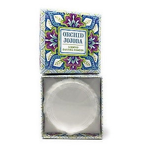 Greenwich Bay Trading Co. Scented Dusting Powder, 4 Ounce, Orchid Jojoba