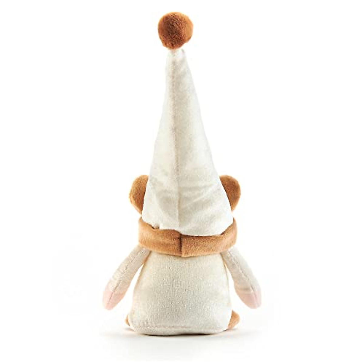 Hug Feel The Love - Quincey Bear Gnome - 9 Inch Swedish Tomte Plush Decor, Pocket Pal Gnomie Gift Ornament