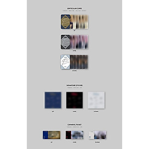 BIGHIT Ent. ENHYPEN - Border : Carnival (2nd Mini Album) Album+Extra Photocards Set (Down ver.) (L200002158)