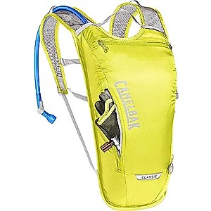 CamelBak Classic Light Bike Hydration Pack 70oz, Safety Yellow/Silver