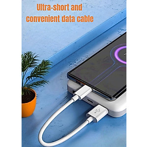 KUBOJSDLZ 2-Packs Fast Charge Cable, 1 Feet USB-C Charging Cable for Sony WH-1000XM5 WH-1000XM4 WF-1000XM4 WH-1000XM3 WH-XB910N WI-C200 WI-XB400 Beats Studio Pro