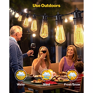 Sunco 6 Pack Vintage LED Edison Bulbs, 75W Equivalent 8.5W, 1000 LM, Dimmable ST58 Filament, 3000K Warm White, E26 Medium Base Clear Glass Light Bulbs