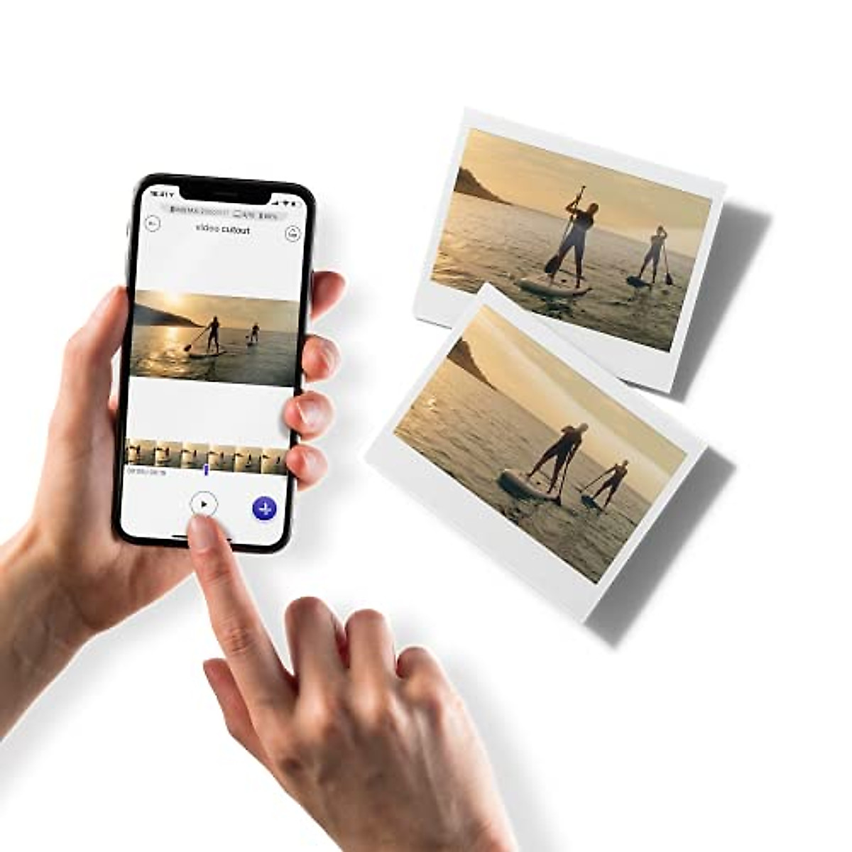 Fujifilm Instax Link Wide Printer - Ash White