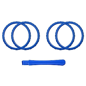 eXtremeRate Blue Replacement Accessories Thumbstick Rings for PS5 Controller, Custom Accent Rings for PS5 Controller - Controller NOT Included