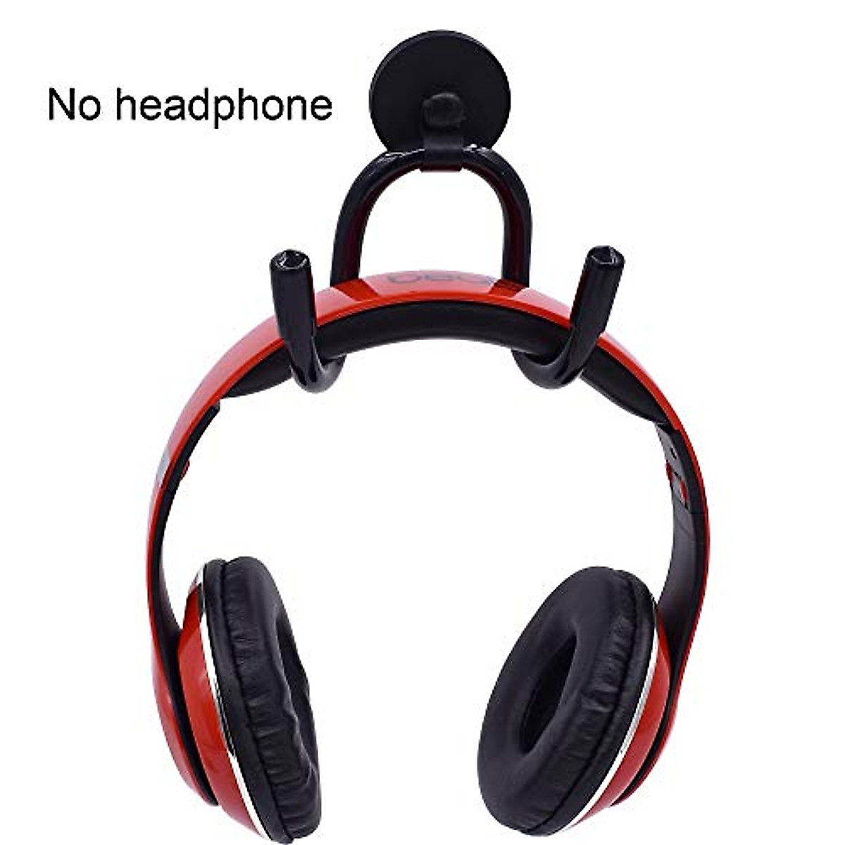 YYST Magnetic Headset Holder up to 1 kg(2 lbs), Adjustable Headphone Holder for Computer/Gaming Headsets, Headphone - No Headsets (1)