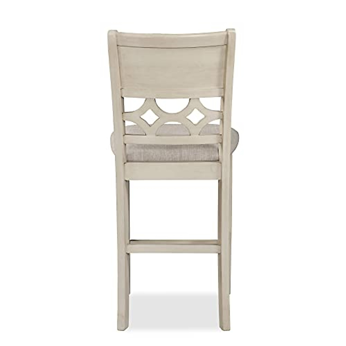 New Classic Furniture Mitchell Dining Room Table, Bisque/Brown