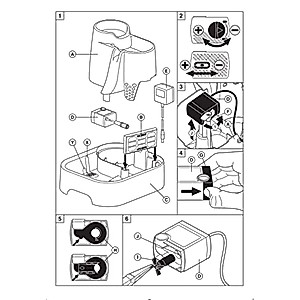Cat Mate Replacement Pump for Pet Fountain (Power Adapter Not Included)
