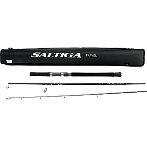 Daiwa Fishing Rod Saltwater Travel Sections 3 Line Wt. 30-50 Braid