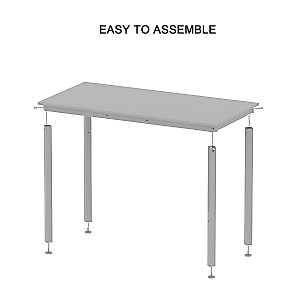 Weehom Computer Desk Home Office Writing Desk Study Laptop/Dining Table