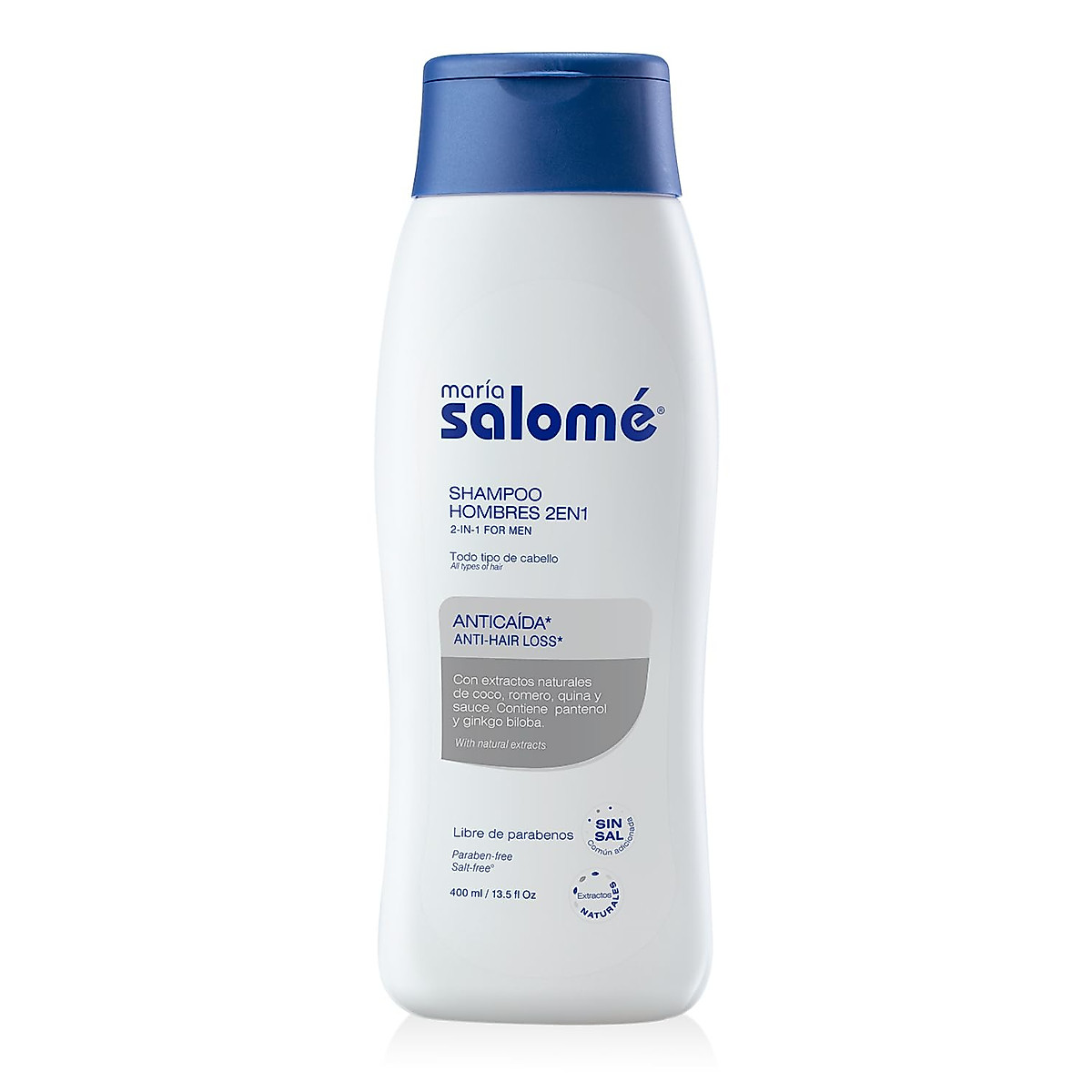 Maria Salome SHampoo 2EN1/2IN1 Prevencion Caida E Hidratacion