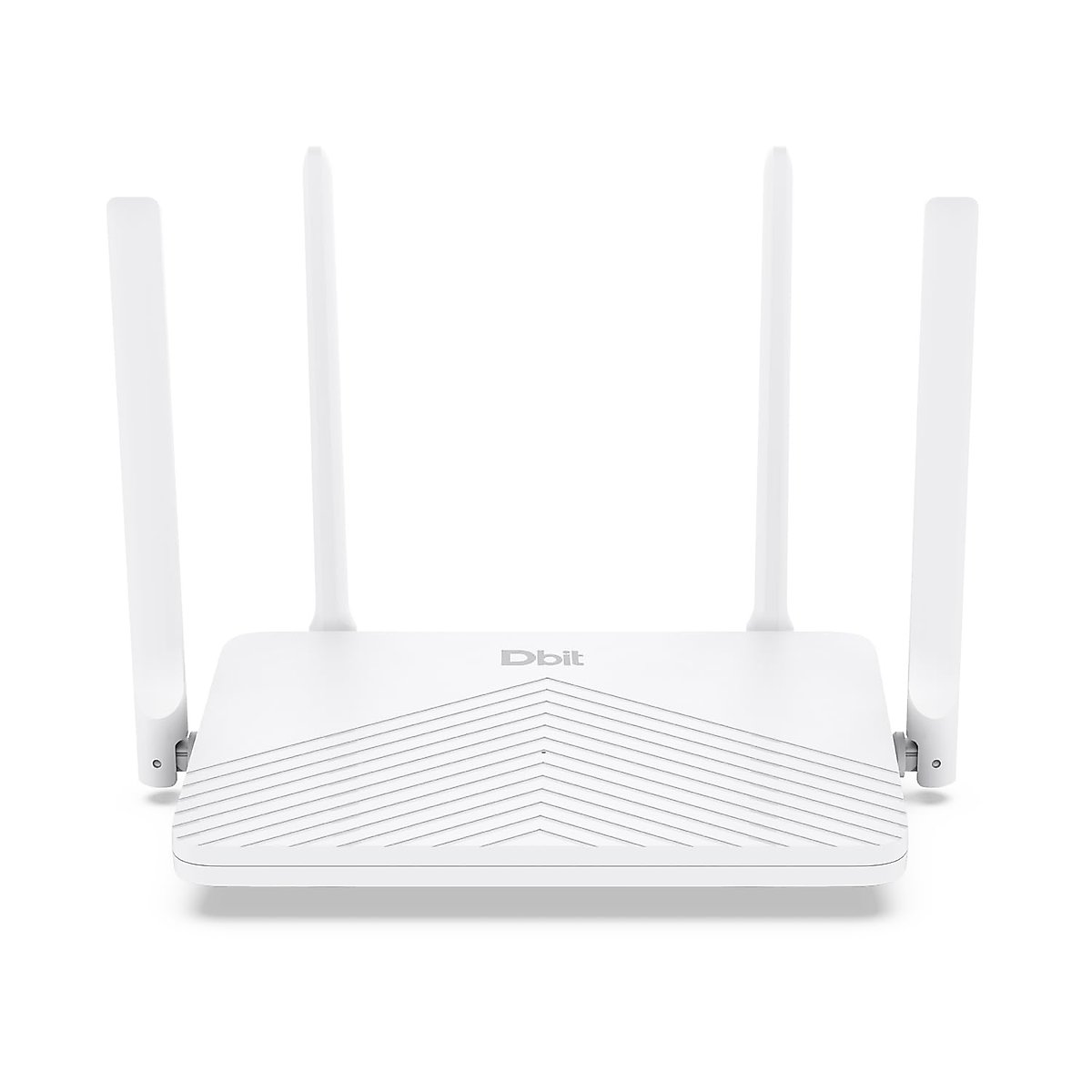 DBIT AC1200 Dual Band WiFi Router 1200Mbps Wireless Internet Router, 4 x 10/100/1000 Mbps Gigabit Ethernet Ports, Supports EasyMesh, Guest WiFi, Access Point Mode, IPv6 and Parental Controls