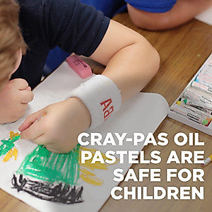 SAKURA Cray-Pas Junior Artist Oil Pastel Set - Soft Oil Pastels for Kids & Artists - 12 Colors - 6 Sets of 12