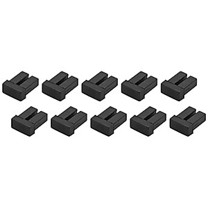 StarTech.com Fiber Optic Dust Caps - 10 Pack - for LC Ports - SFP Dust Cover - SFP Dust Cap - SFP Port Cover (SFPLCCAP10)