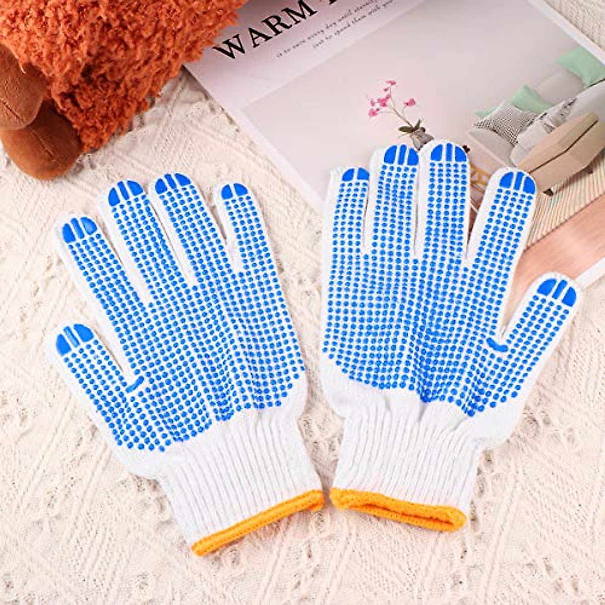 POPETPOP Animals Protection Glove - Touch Small Animals Handling Gloves Bird Training Anti Bite Gloves - Anti Scratch Handling Gloves for Bird Parrot Squirrels Hedgehog (Random Color)